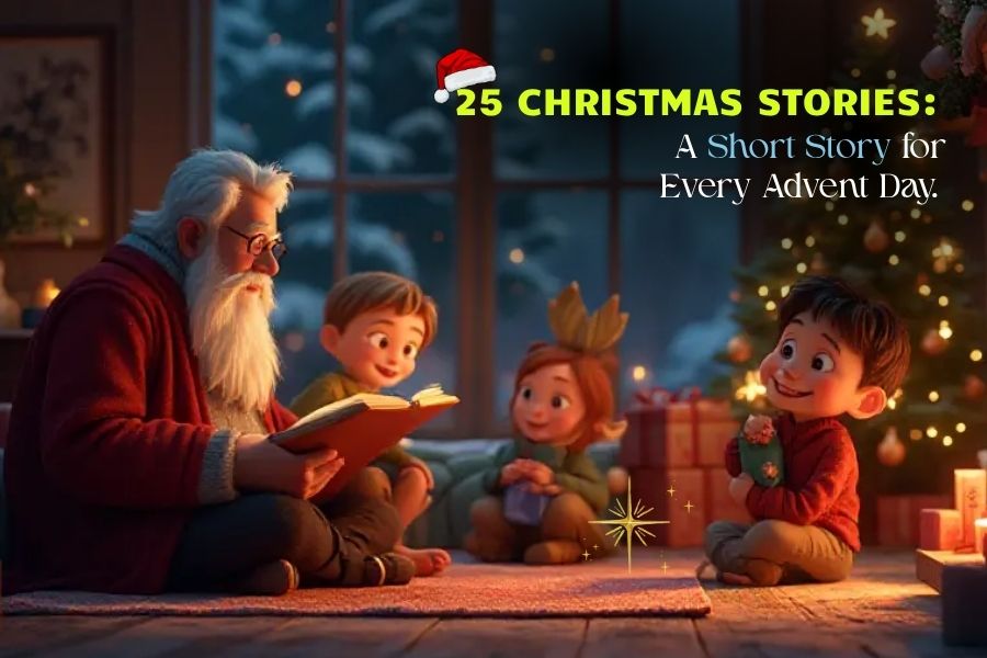 25 Christmas Stories for Children: Short Stories to Read Each Advent ...